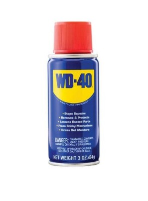 24 WD-40 3 oz. Multi-Use, Multi-Purpose Lubricant Spray, Handy Can 24 ...
