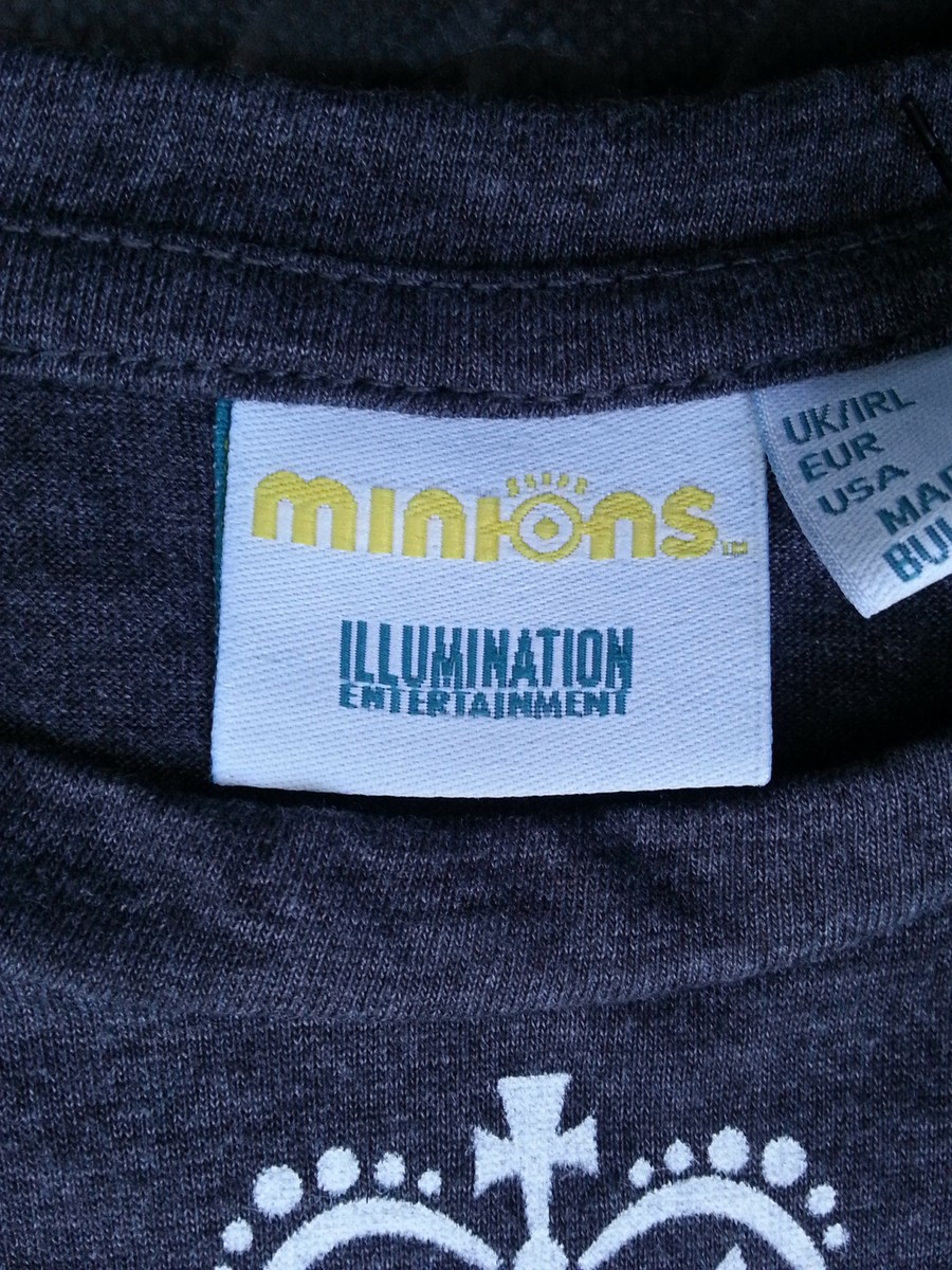 Camisetas De Minions Primark Camiseta 'Minions' So Easy GRIS