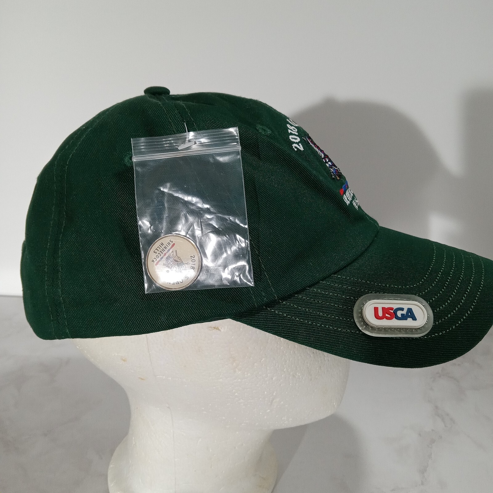 2018 US Open Shinnecock Hills USGA Member Golf Cap w/ Ball Marker Hat ...