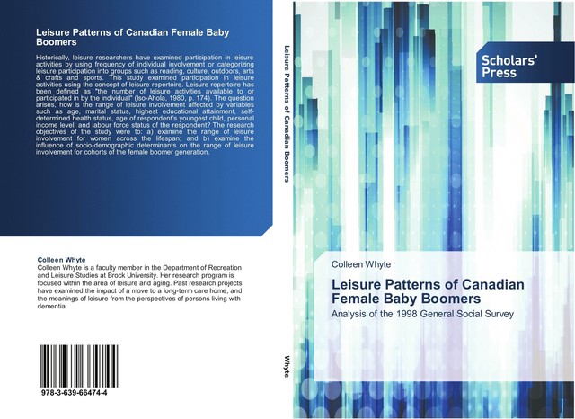 Leisure Patterns of Canadian Female Baby Boomers von Colleen Whyte ...