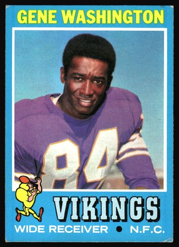 1971 Topps Gene Washington #130 Minnesota Vikings L5 | eBay