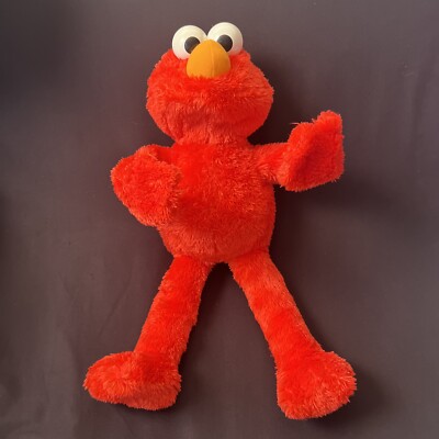 Sesame Street Big Hugs Me Elmo 2012 Large 22" Plush A4256 Hasbro Talks ...