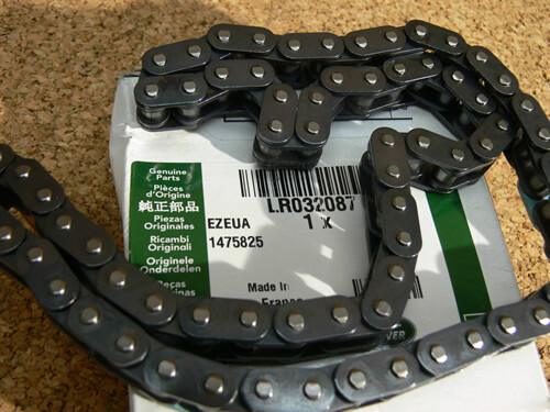 Genuine LAND ROVER CHAIN AUXILIARY 5.0L & 5.0L SC V8 3.0L SC V6 PETROL ...