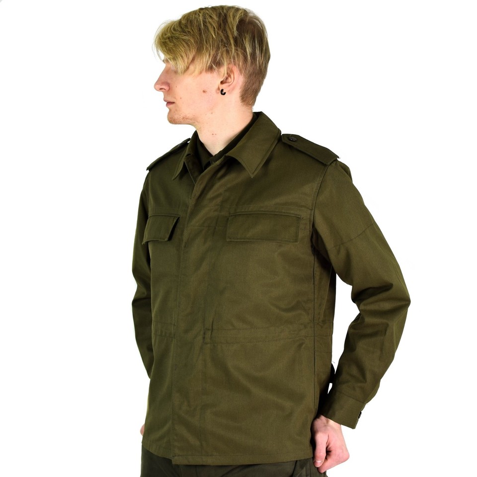 Original vintage Czech army field jacket M85 military Olive green ...