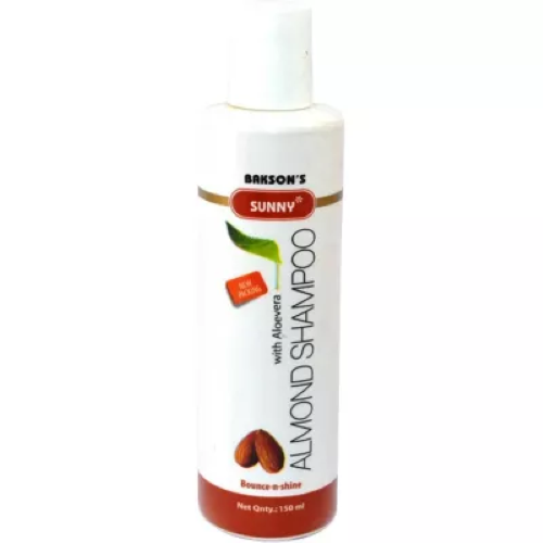 Sunny Almond Herbal Shampoo 150 ML Almond Oil Nourishes Hair For Daily ...