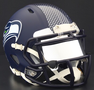 SEATTLE SEAHAWKS NFL Riddell SPEED Mini Football Helmet | eBay