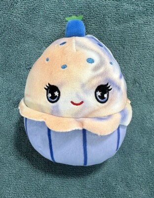 Squishmallow 5" Scented BLUEBERRY MUFFIN Mystery Plush-Kellytoy CLEAN ...