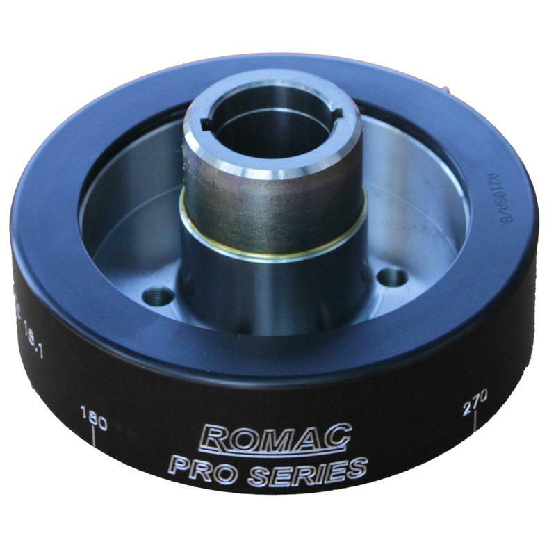 Romac Harmonic Balancer A0210SA; Gold Series 6.2" Internal Balance, SFI ...