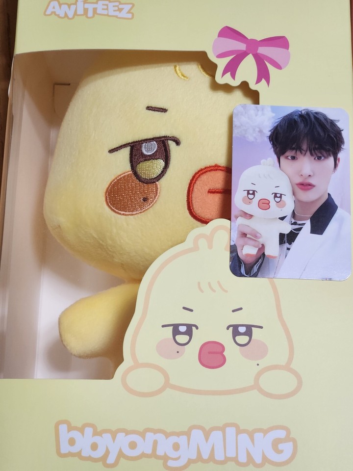 ATEEZ PLUSH DOLL PHOTOCARD ADVENTURE POPUP ANITEEZ IN ILLUSION ...