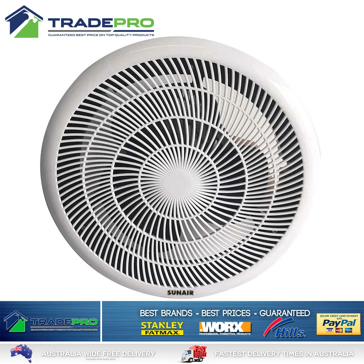 Round Bathroom Ceiling Exhaust Fans | Shelly Lighting