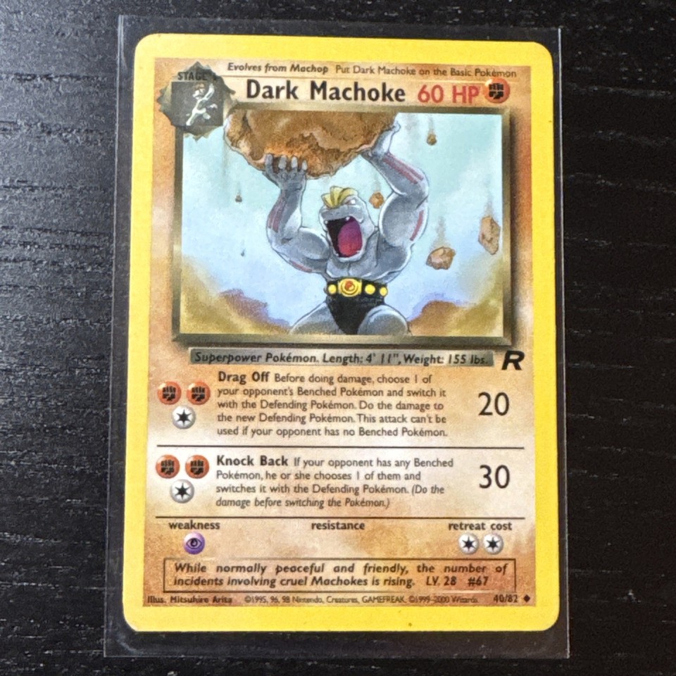 Vintage Pokemon Card Lot - 2 holo - Magneton, Electrode plus Dark ...