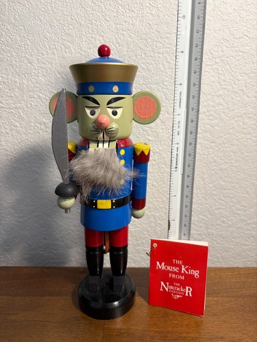 Nussknacker Erzgebirge German Mouse King Nutcracker 10" | eBay