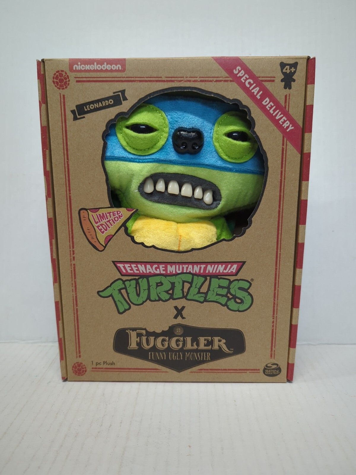 Fuggler Teenage Mutant Ninja Turtles Leonardo RARE New Limited Ed. D6 ...
