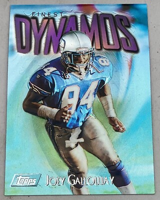 1997 Finest Embossed Dynamos Joey Galloway-Uncommon-Seahawks-OSU ...