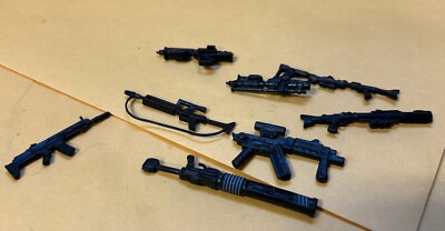 Various Lot of 8 Toy Guns for 4-6" Action Figures Terminator Aliens | eBay