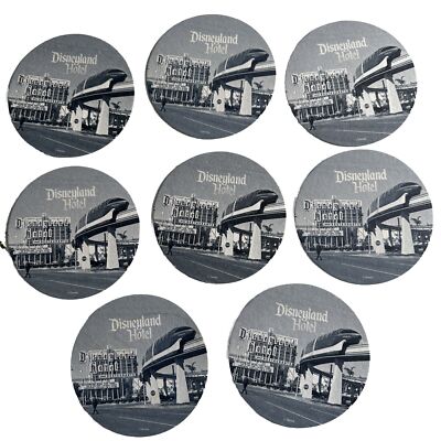 Lot Of 8 DISNEY DISNEYLAND HOTEL COASTER | eBay