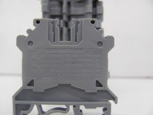 LOT OF 20 Connectwell CTS2.5UN CTS25UN Terminal Blocks | eBay