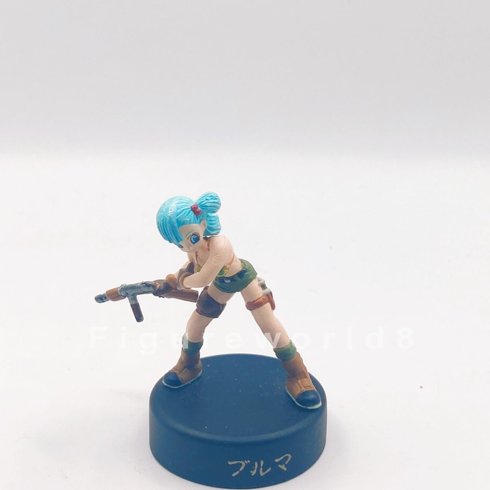 Beautiful Miniature Bulma with Gun Dragon Ball Banpresto Figure ...