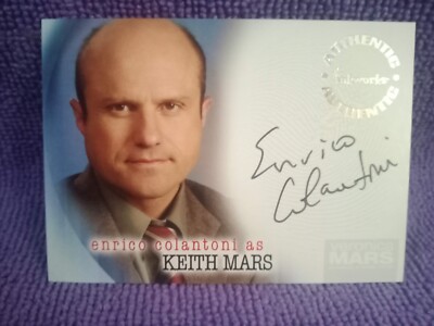Veronica Mars A13 Enrico Colantoni as Keith Mars Season 2 Auto Card ...