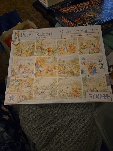 Character Vignettes The Original Peter Rabbit Jigsaw Puzzle**Rare, OUT ...
