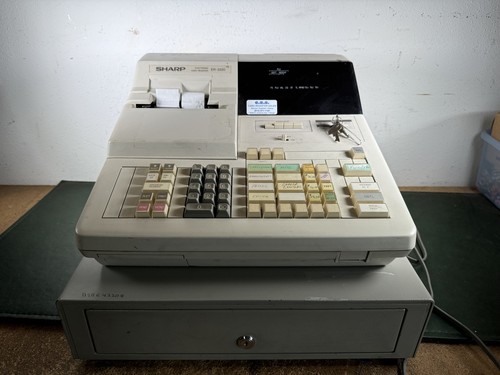 Sharp ER-3220 Cash Register W/ Key Parts/Repair | eBay