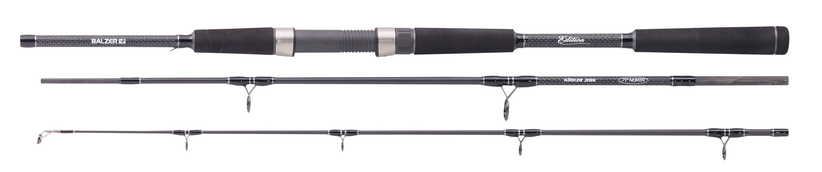 Balzer 71° North 3.0 Köhler Jerk Travel 1,95m 30-120g Reiserute 69cm IM ...