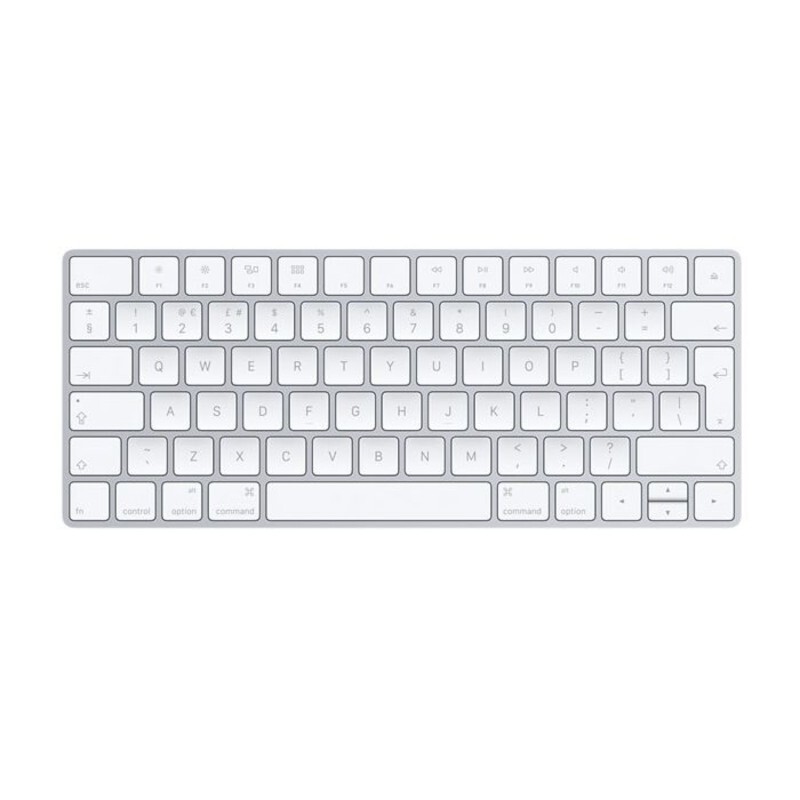 Apple Magic Keyboard A1644 without Numeric Keypad - White - Good ...