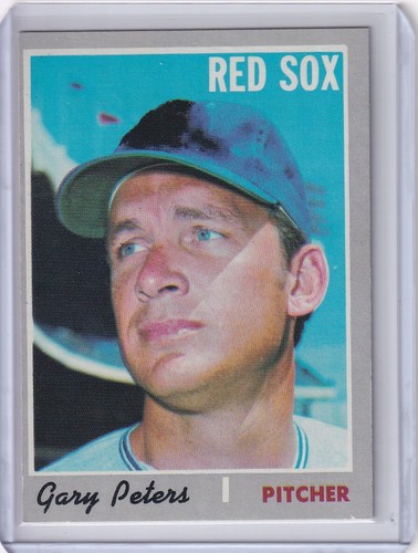 1970 Topps Baseball #540 Gary Peters - Boston Red Sox | eBay