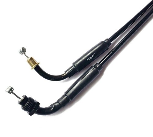 For ROYAL ENFIELD THROTTLE TWIN CABLE FOR BULLET CLACCIS 500CC EFI ...