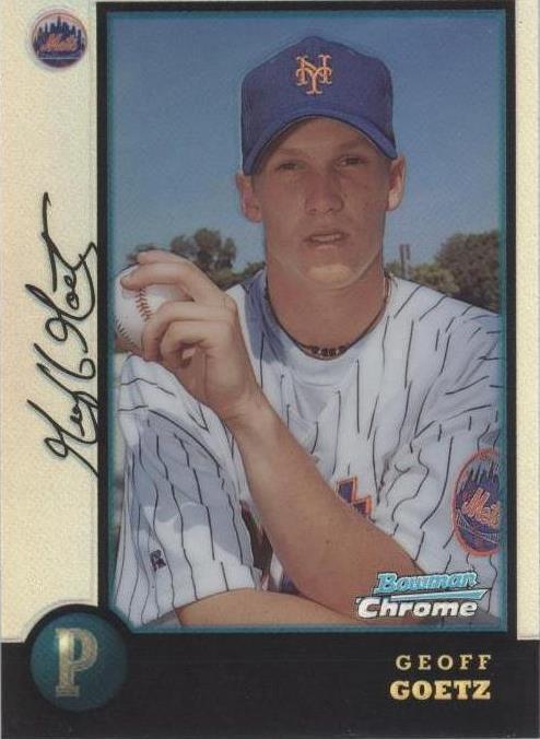 1998 Bowman Chrome - Geoff Goetz #122 Refractor for sale online | eBay