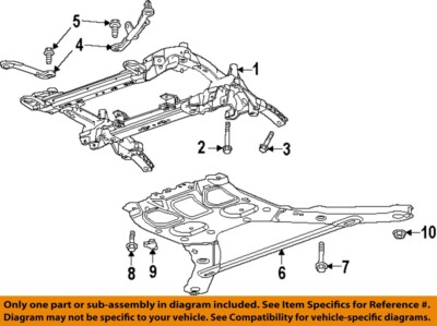 GM OEM 16-26 ATS Front Suspension Suspension Mounting-Lower Shield Bolt ...
