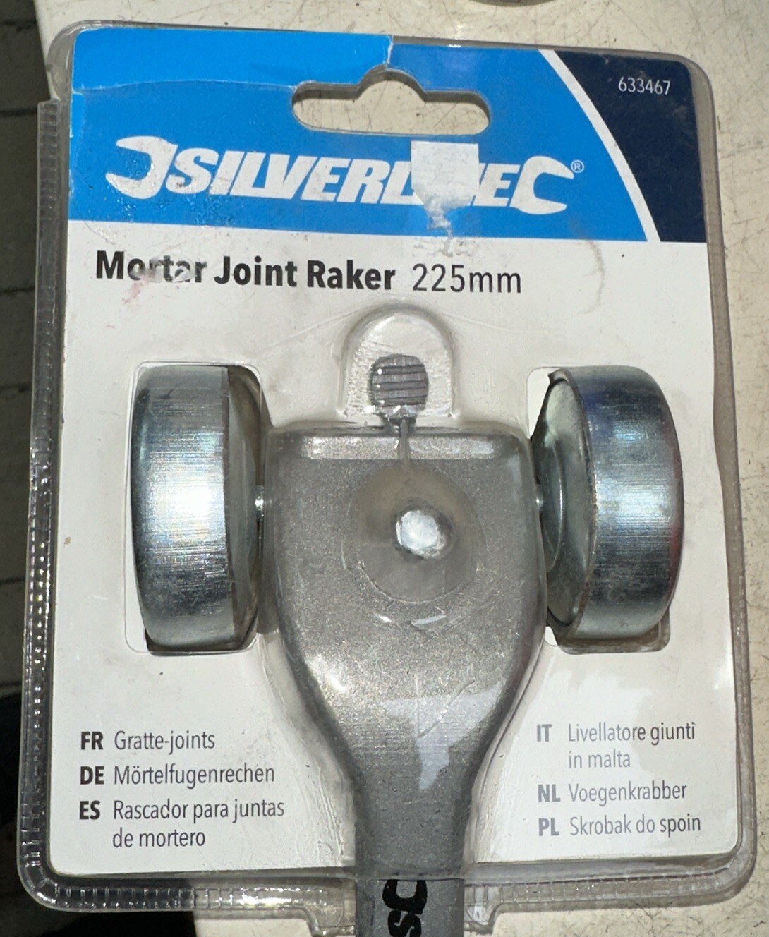 Silverline Mortar Joint Raker 225mm 633467 for sale online | eBay