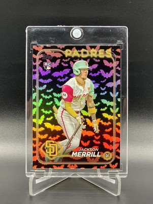 2024 Jackson Merrill Topps Update Bats Rookie RC 1/1 | eBay
