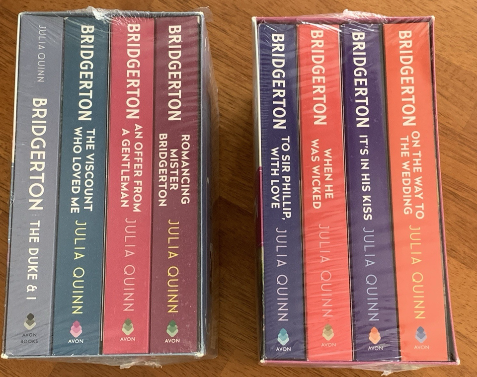 The Bridgerton Box Set Books 1-4 and Books 5-8 BRAND NEW Paperback 8 ...