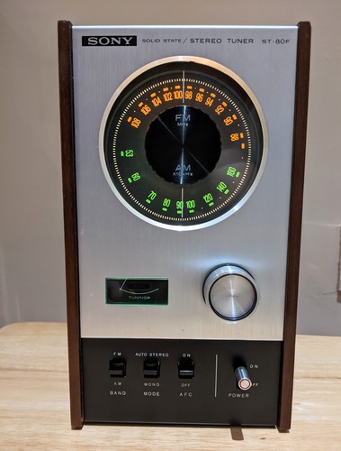 Vintage SONY Solid State Stereo Tuner ST-80F | eBay UK