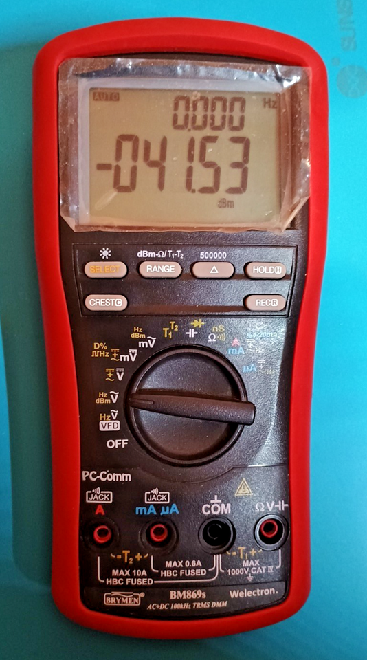 Professional Brymen TRMS Multimeter BM869s (50K counts) | eBay