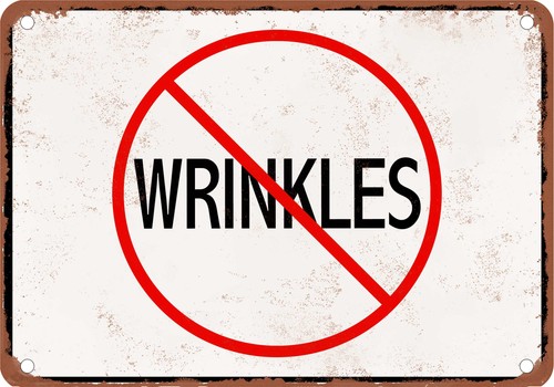 Metal Sign - NO WRINKLES - Vintage Rusty Look | eBay