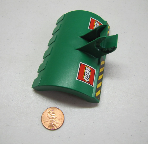 Lego Duplo LARGE GREEN BULL DOZER TRACTOR BUCKET SCOOP Bulldozer ...