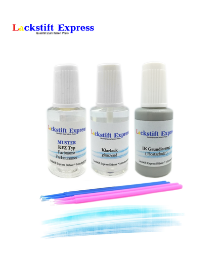 Paint Set Suitable for VW, Color Number: LH7J Pure Grey H7J Grey Uni ...