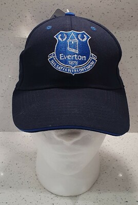 Everton FC Official Navy and Royal Kids Crested Baseball Cap | eBay