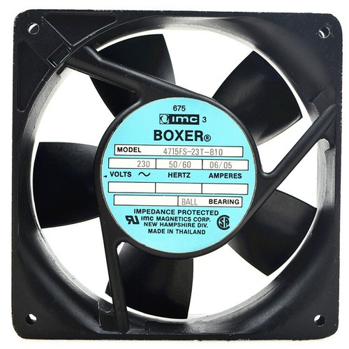 1PC IMC BOXER 4715FS-23T-B10 230V 12CM 12038 dual ball AC silent ...