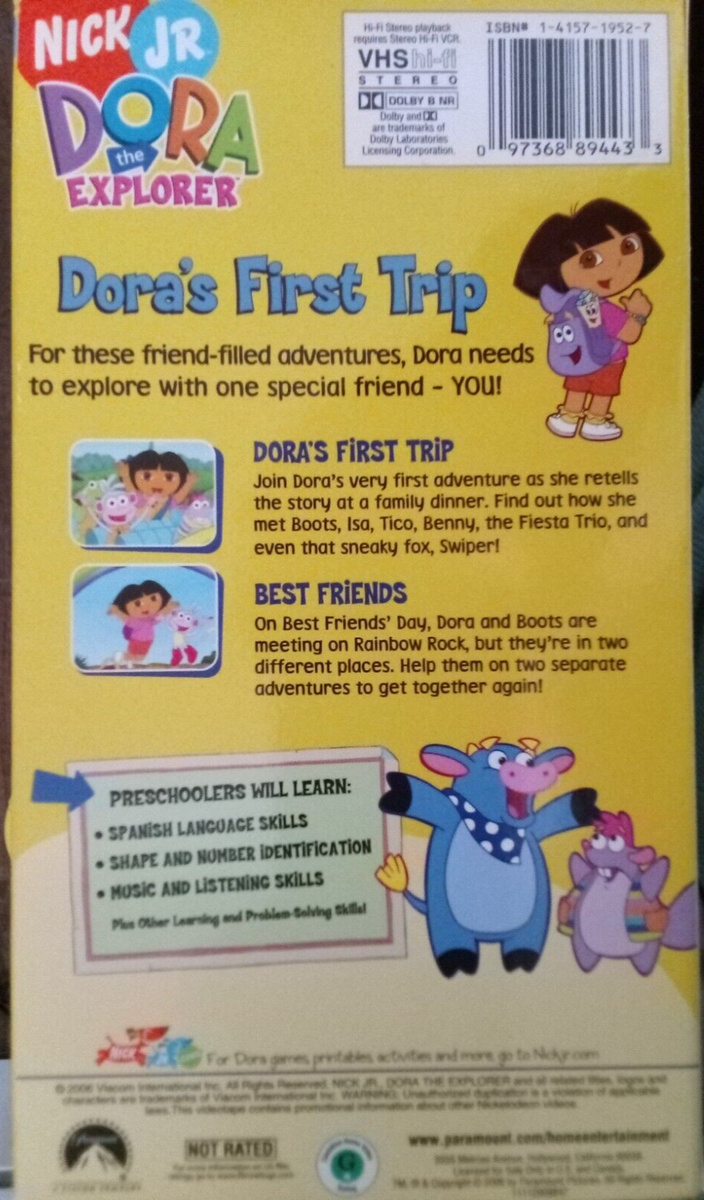 Nick Jr Teddy Bears Logo Dora The Explorer April 2006
