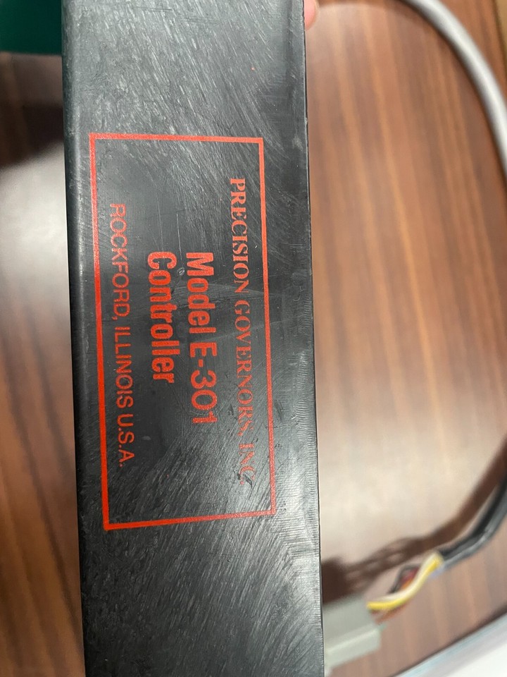 PRECISION GOVERNORS CONTROLLER MODEL E-301M E-301 Controller | eBay