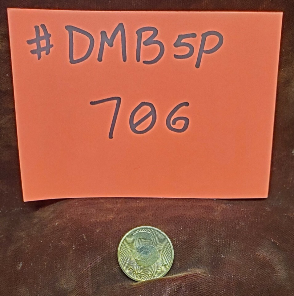 DAVAL MERCURY TOKEN ANTIQUE TRADE STIMULATOR / SLOT MACHINE #DMB5P-706 ...