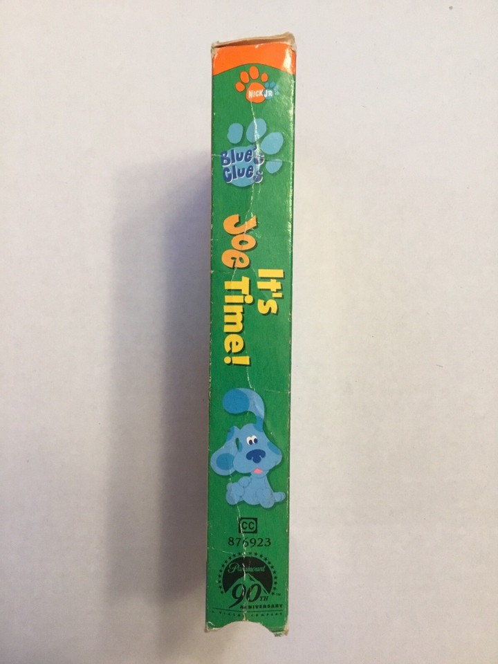 Blue’s Clues It’s Joe Time! Who’s Coming to Live w/ Blue? Nick Jr RARE ...