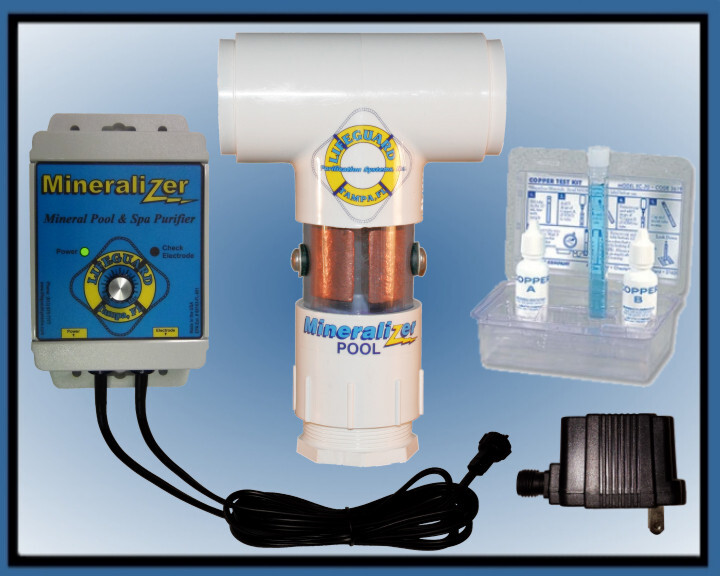 Mineralizer M540 Copper/Silver Ionization System, In-line, For Pools to ...