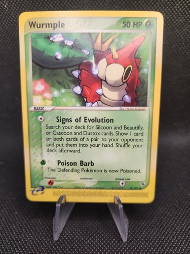 Wurmple EX Ruby & Sapphire 78/109 Common | eBay Australia