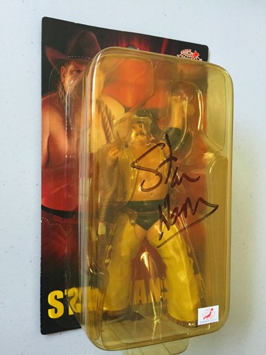 STAN HANSEN Autographed All Japan Pro Wrestling Figure (WWE WWF AWA ...