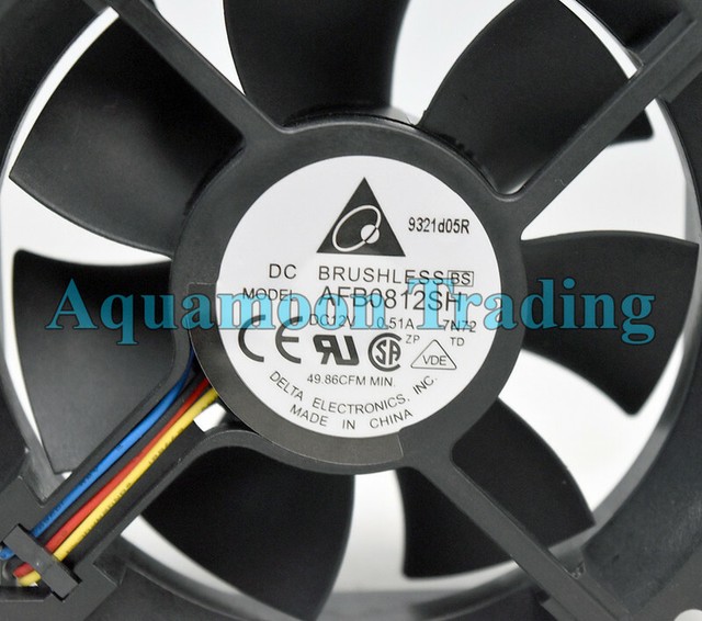 Delta AFB0812SH 12 VDC 0.51 a DC Brushless Fan for sale online | eBay