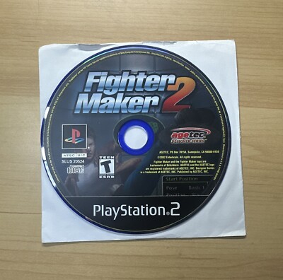 Fighter Maker 2 (Sony PlayStation 2, 2002) PS2 Disc only Tested ...